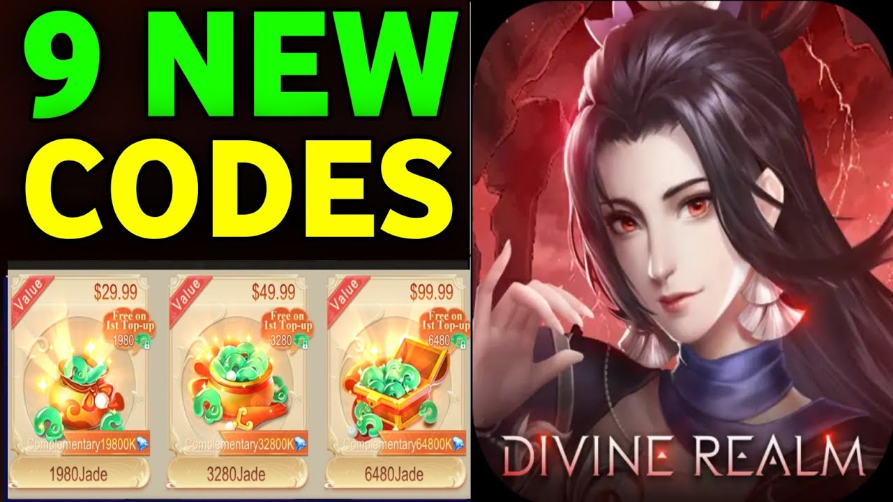 Update⚠️Divine Realm Gift Codes | Divine Realm Gift Codes & Gameplay ...