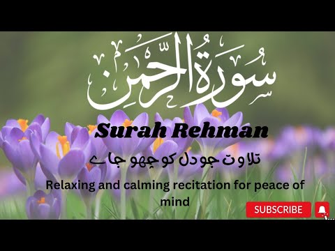 Surah Rehman daily Tilwat full - YouTube