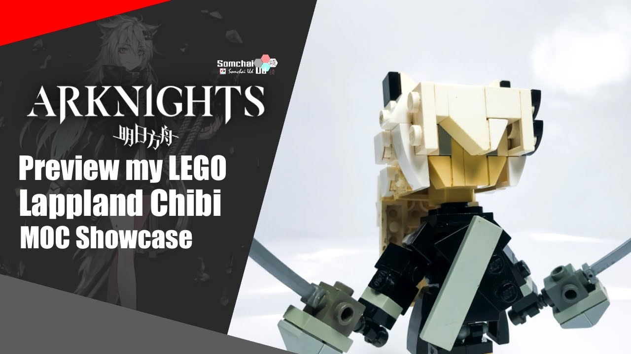 Preview my LEGO Arknights Lapland Chibi | Somchai Ud - YouTube