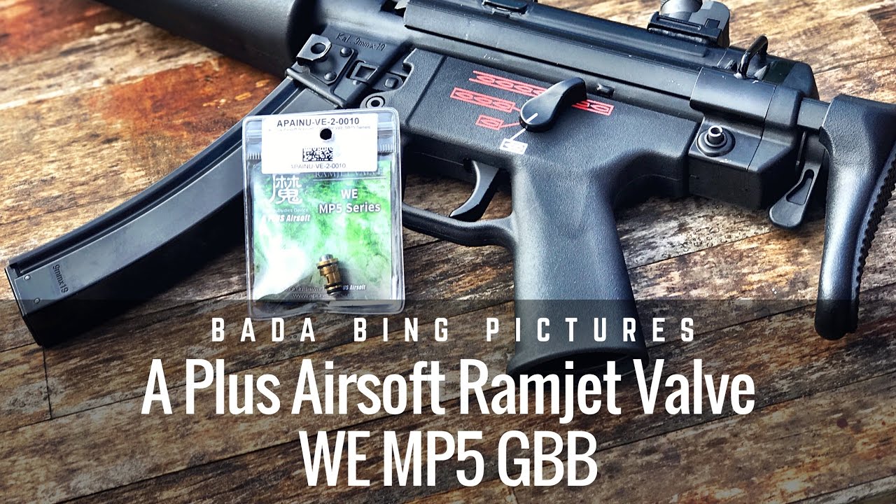 A Plus Ramjet Valve for WE MP5 GBB - YouTube