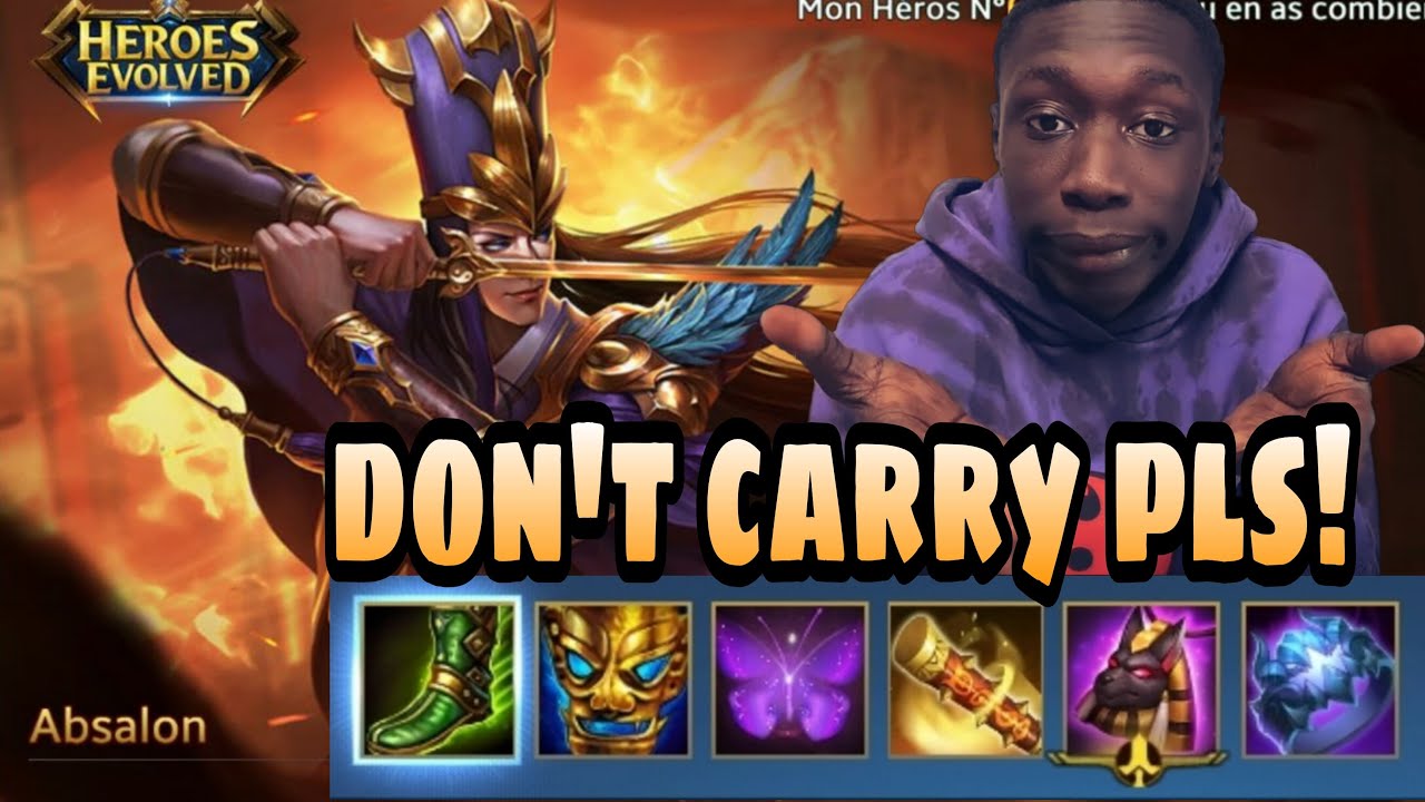HOW TO NOT PLAY ABSALON!// HEROES EVOLVED// TROLL GAMEPLAY ...