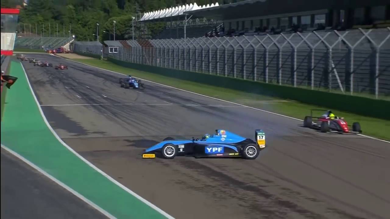 Formula 4 Italian Championship 2016. Race 3 Imola. Diego Ciantini ...