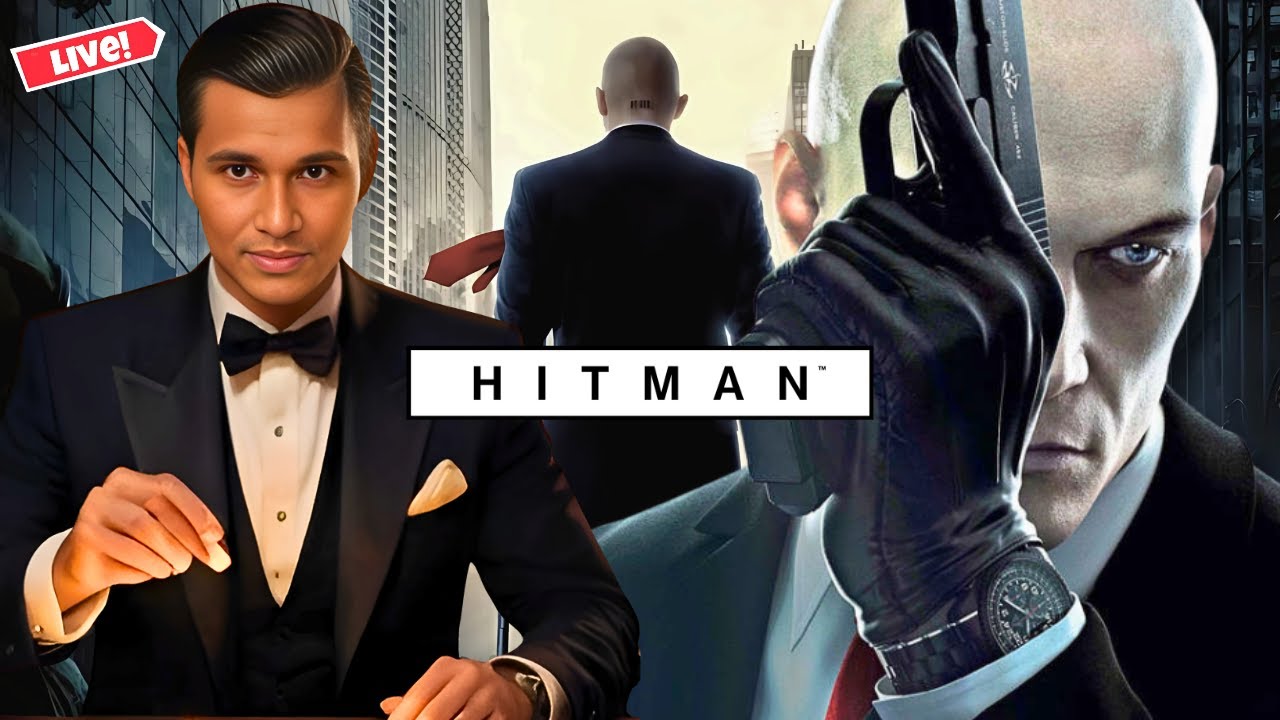 🕶️ Agent 47 Ki Kahani Shuru! Hitman Series LIVE! 🔥🎯 | road to 500 # ...