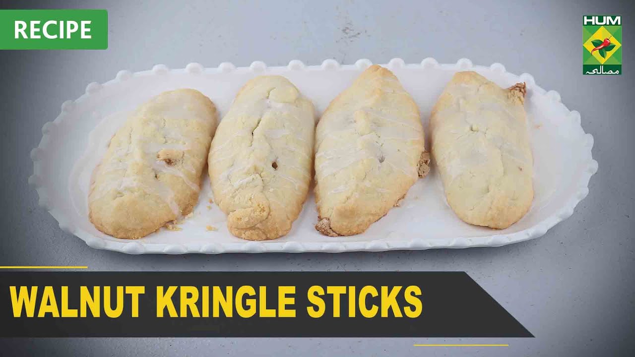 Walnut kringle Sticks Amazing Recipe | Quick & Healthy Recipes | Masala ...