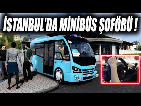 İSTANBULDA MİNİBÜS ŞOFÖRÜ OLMAK !!! KARSAN JEST ETS 2 MOD 1.41 [ Logitech G29 ]