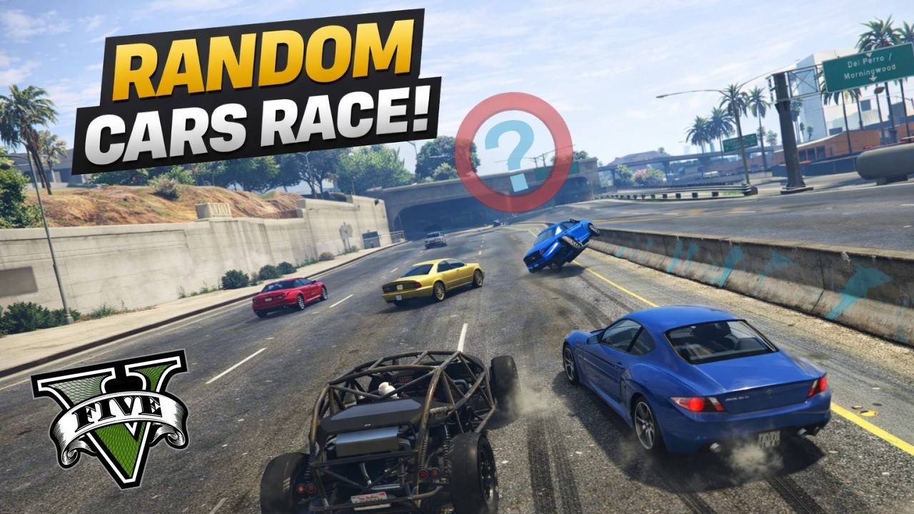Random Cars Race 100 Checkpoints🔥 | Gta Online Gameplay - YouTube