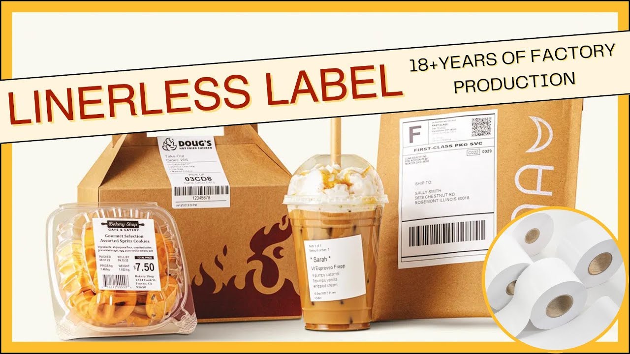 Things you need to know about linerless labels#label #thermal label # ...