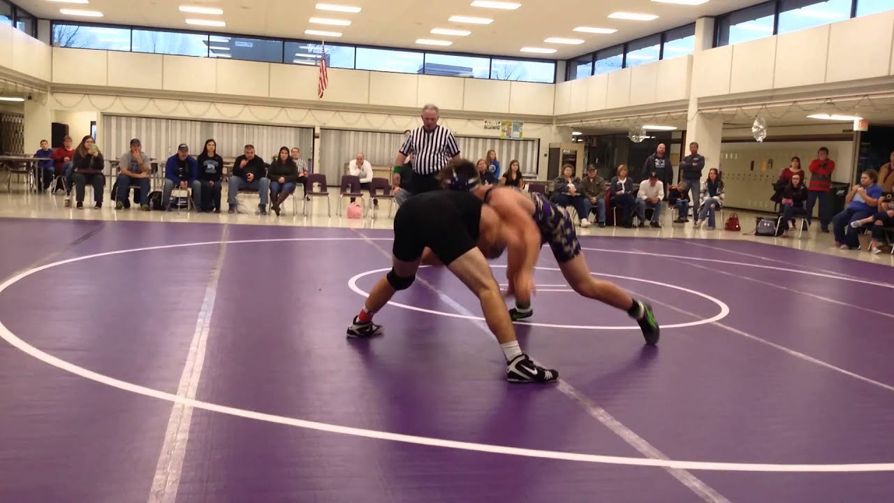 Tyler Bath 195lbs vs Midview 12/29/15 - YouTube