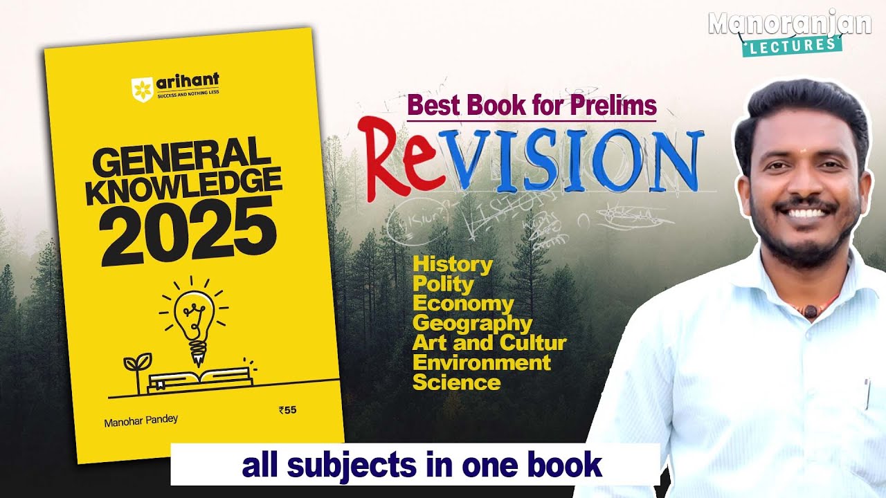 General Knowledge 2025 | Handbook | UPSC Books | Manoranjan Lectures ...