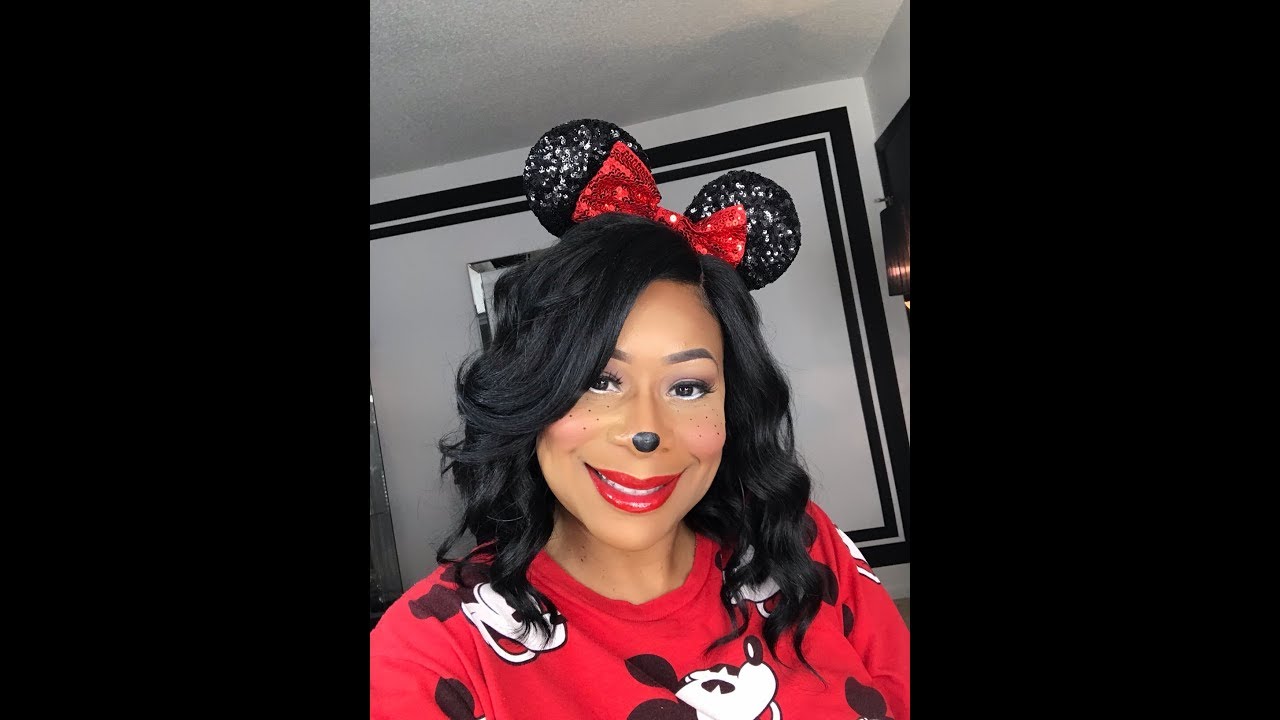 Model Model Bubble Meadow || Great 1st wig || Modern day Minnie Mouse ...