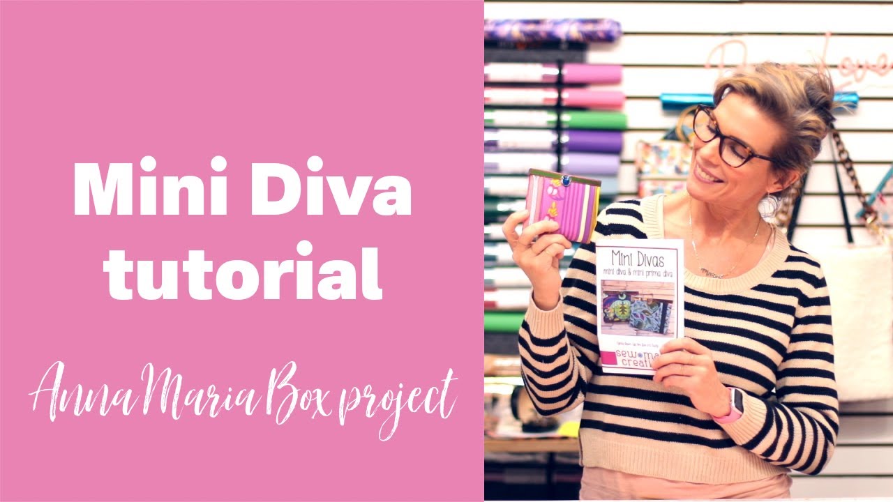 Mini Diva Wallet Sewing Tutorial - YouTube