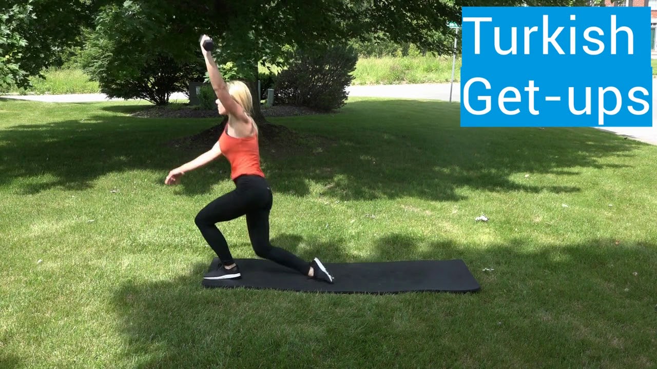 Fit Moms Fitness Turkish Get Ups Youtube