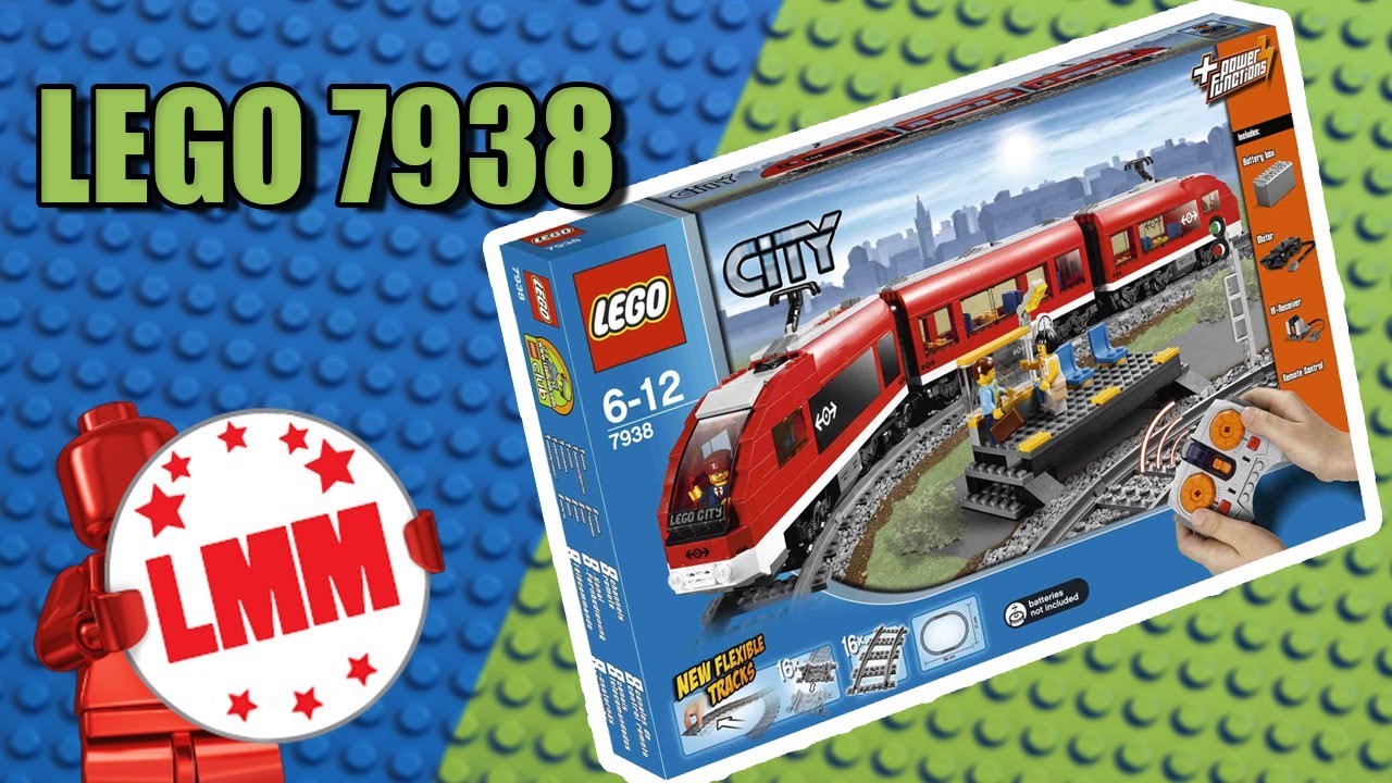 Lego City 7938 Passenger Train (Пассажирский поезд) - YouTube