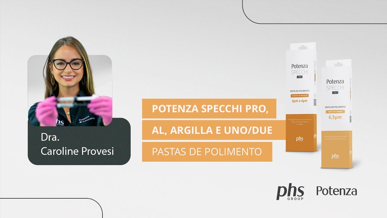 Pasta de Polimento Dental Potenza - Specchi PRO, ARGILLA, AL e UNO/DUE ...