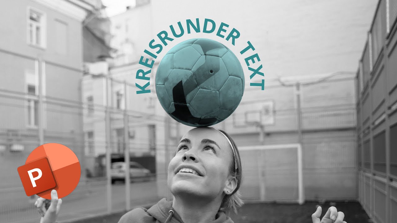 So machst du JEDEN Text RUND - Kreisrunder Text bei PowerPoint. - YouTube