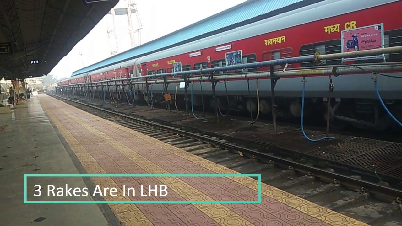 Siddheshwar Express Departing Form Solapur - YouTube