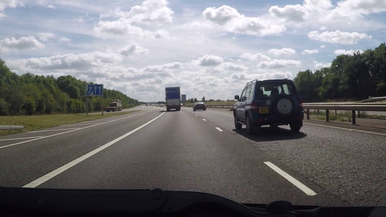UK Motorways - M40 South - J9 A34 - YouTube