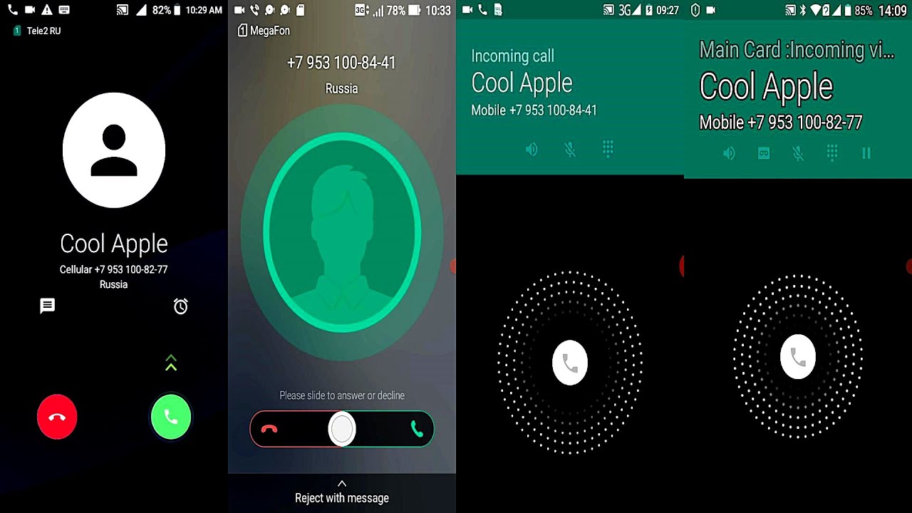 Screen recorder mix #149 / Incoming calls - YouTube