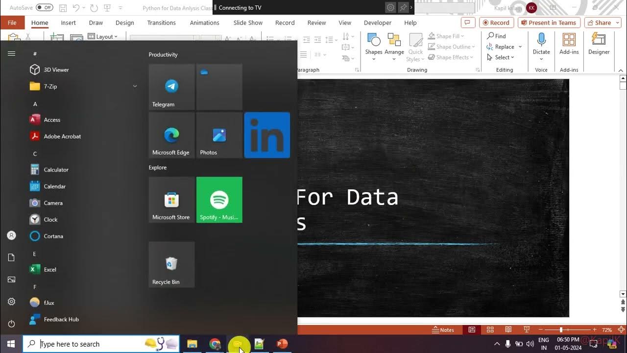 Python Lecture 1 Introduction Nmd Pvt Ltd Data Analytics Courses Pune Da9 Batch Youtube