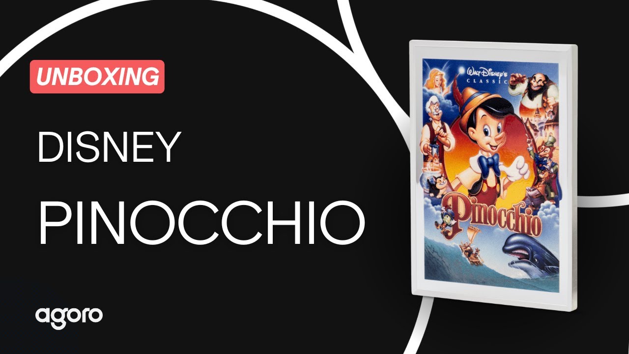 Disney Pinocchio Collectible Poster Coin - YouTube