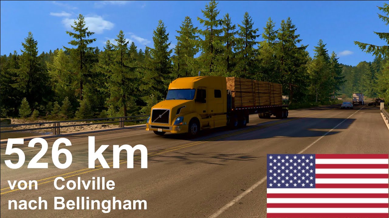 [ATS] Timelapse im Bundesstaat Washington (USA) - YouTube