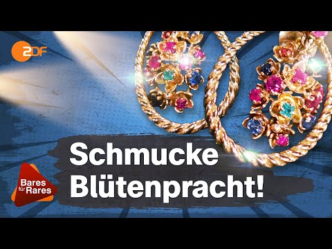 Hochgeschaukelt! Wer bietet mehr für Ohrstecker mit Blütengesteck? | Bares für Rares