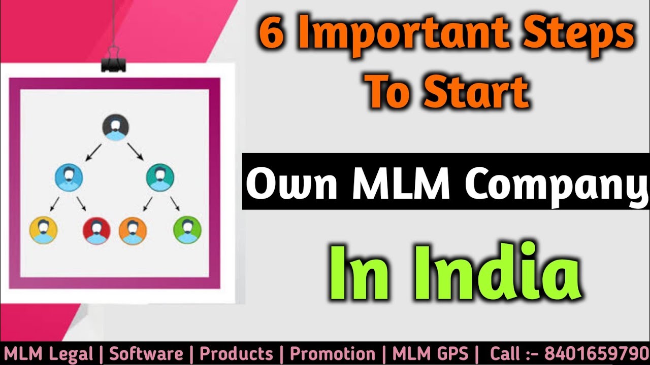 6 Important Step To Start Own MLM Company In India | How To Start Own ...
