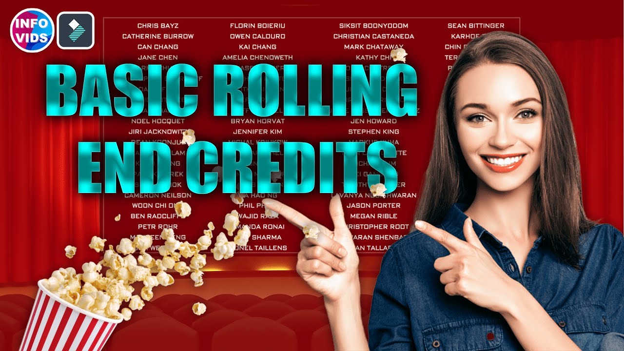 How To Add Rolling End Credits To Any Video in Filmora! - YouTube