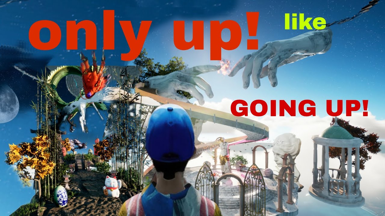 Only Up pc game like android parkour game going up! part 2 #gameplay # ...