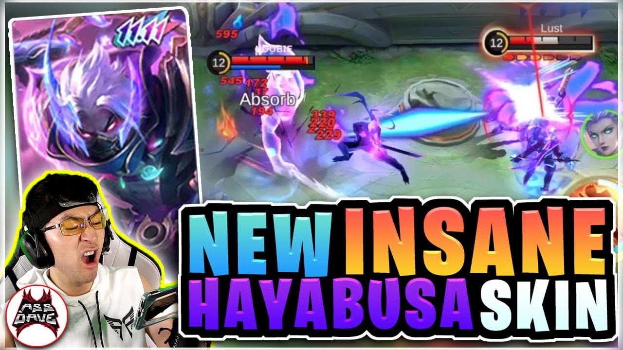 THIS HAYABUSA SKIN MAKES HIM OVERPOWERED! Mobile Legends - YouTube