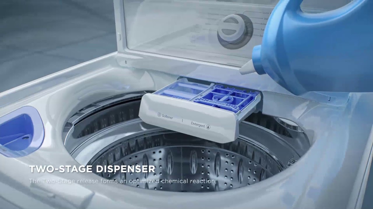 Midea 4 5 cf Agitator TL - YouTube