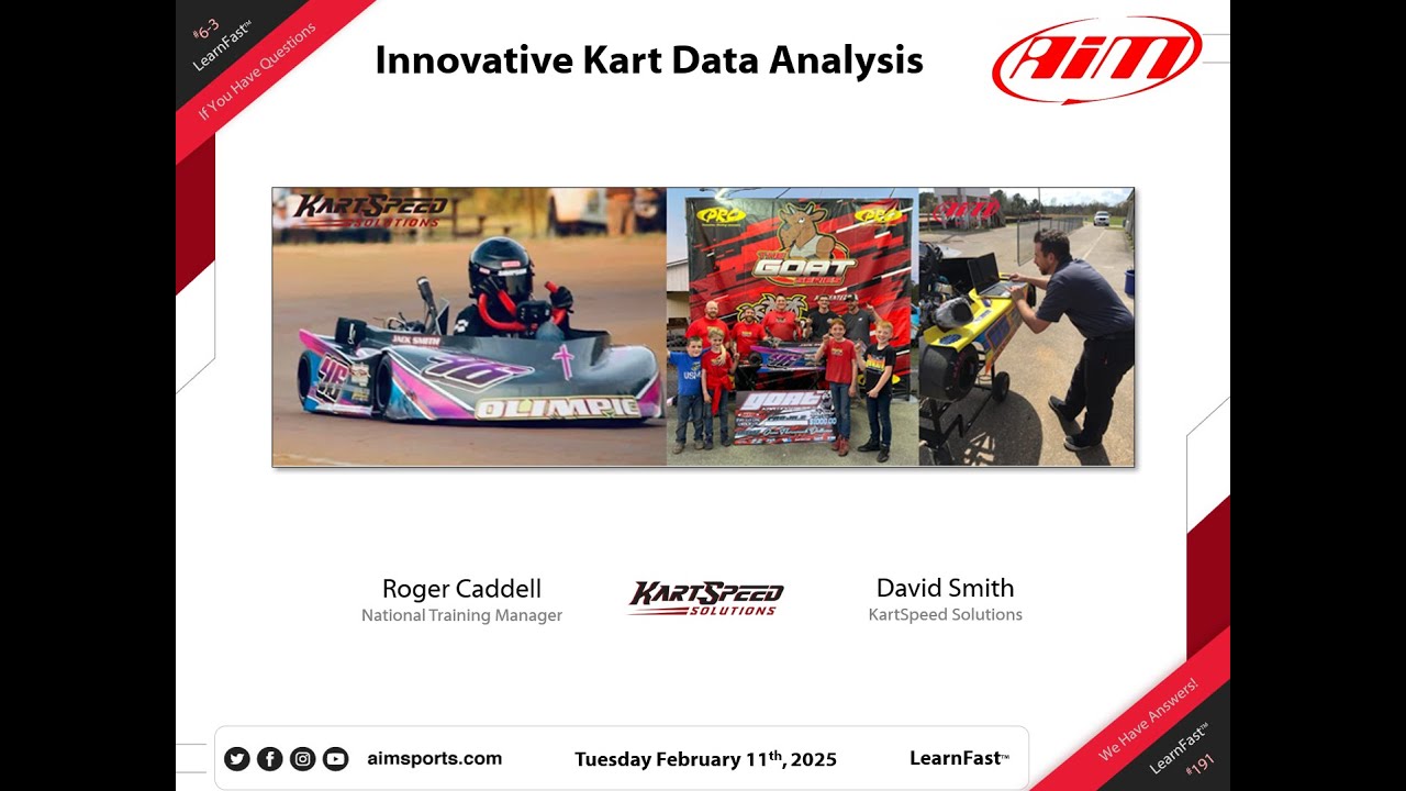 6-3 - Innovative Kart Data Analysis with KartSpeed's David Smith - 2/11 ...