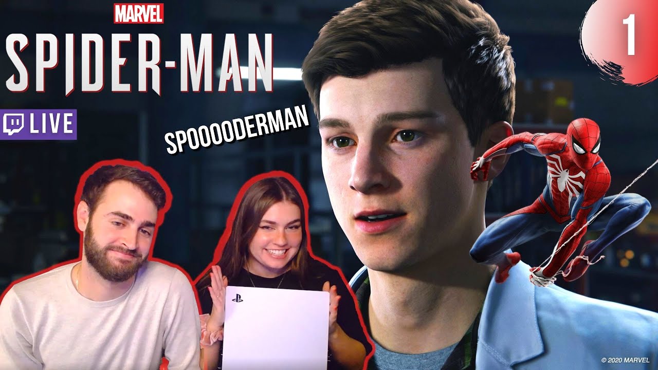 Our first PlayStation game YAY! | PART 1 | MARVEL'S SPIDER-MAN ...