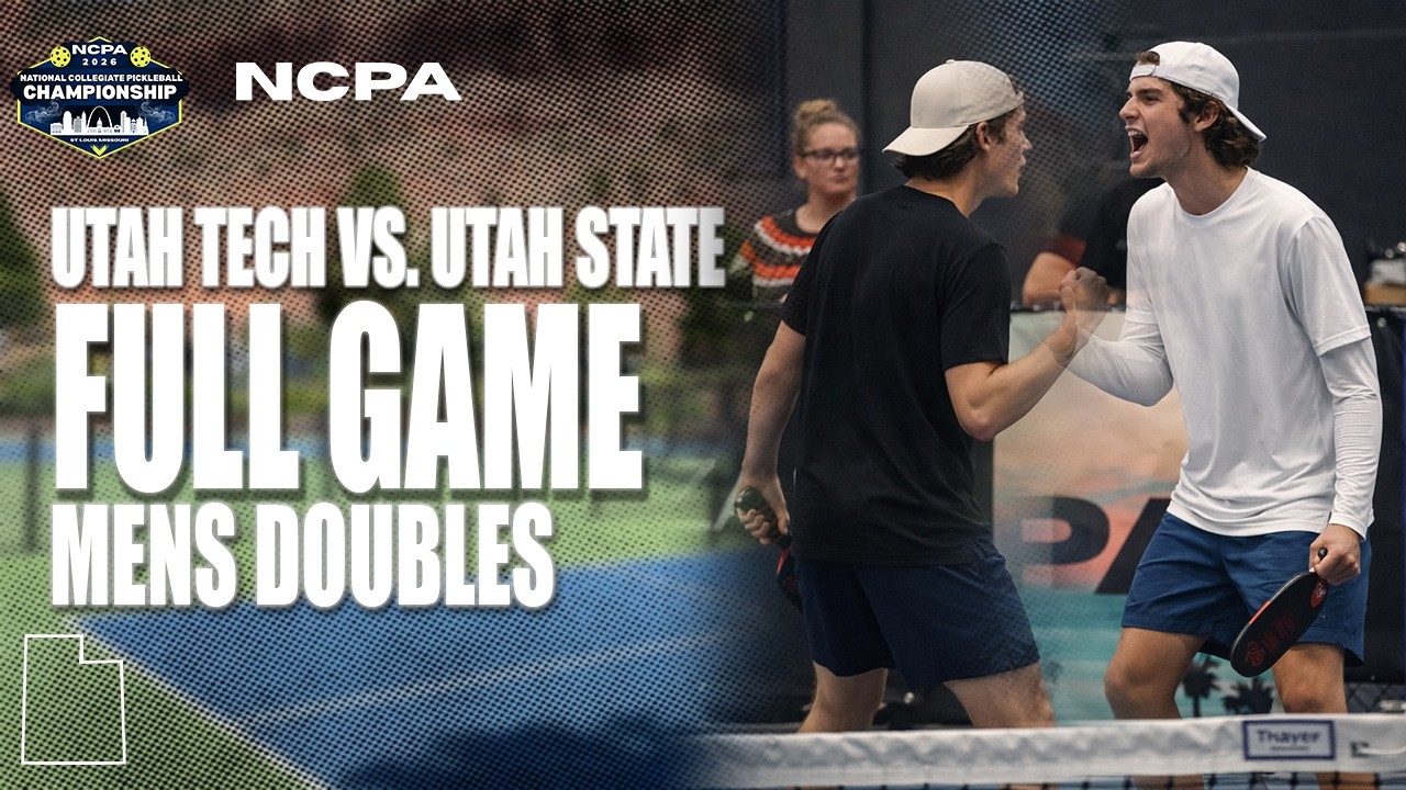 Utah Tech3 vs Utah State1 Mens Doubles - YouTube