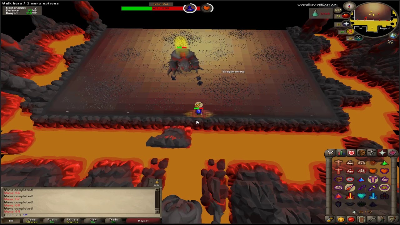 7 minutes Zuk kill on a berserker pure - YouTube