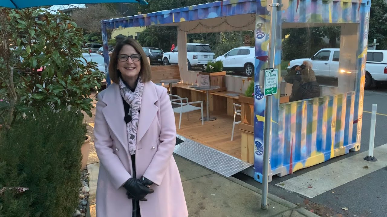 Celebrating Community Spaces: Shipping Container Parklet - YouTube