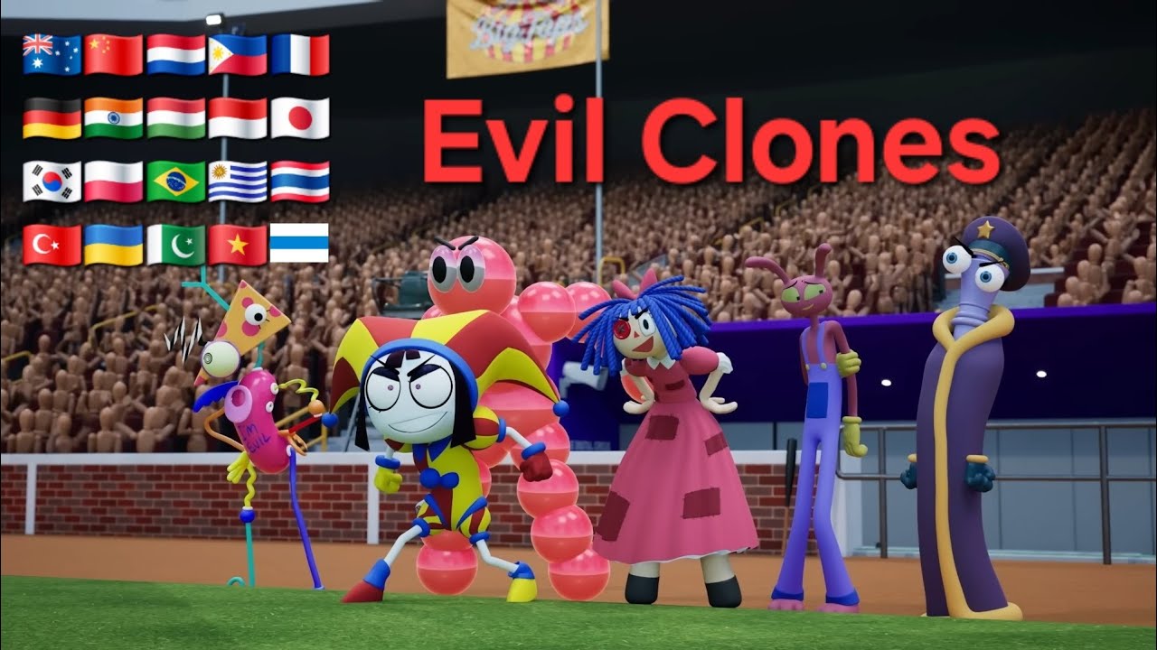 Evil Clones | The Amazing Digital Circus | Multilanguage - YouTube