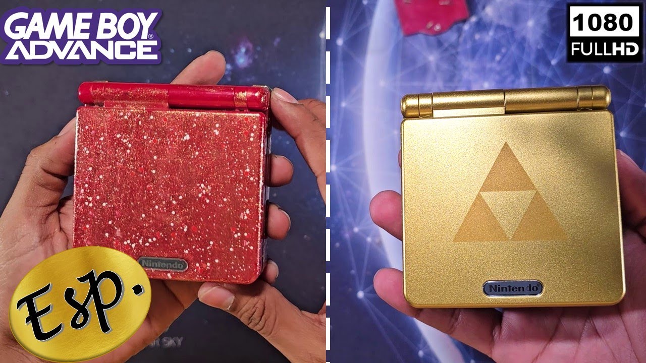 EL GBA SP DE ZELDA - Especial - GAMEBOY ADVANCE SP - YouTube