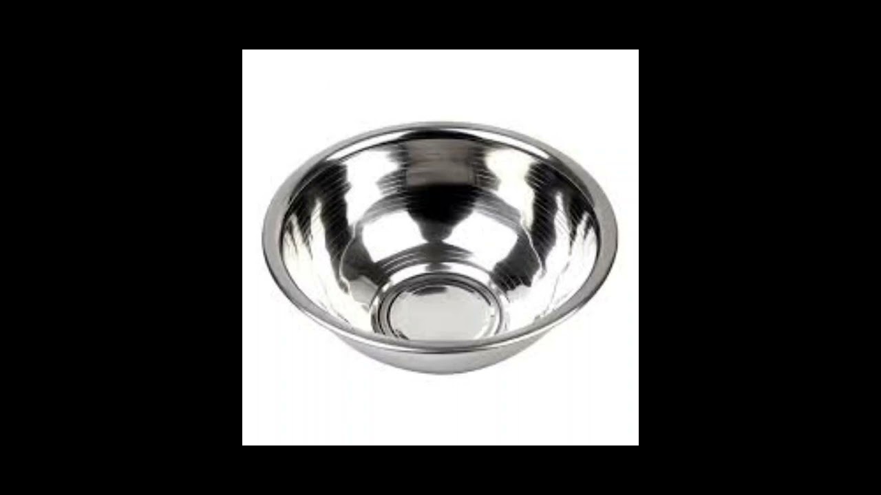 METAL BOWL FALLING SOUND EFFECT - YouTube