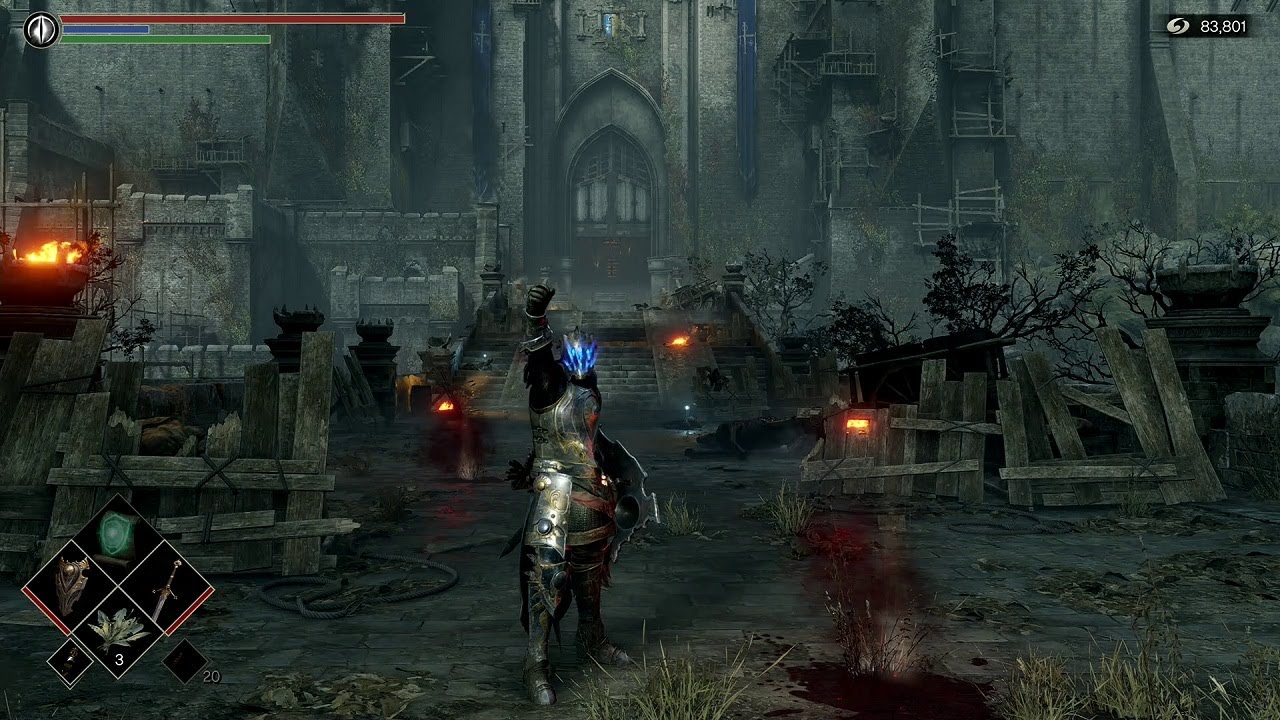 [데몬즈 소울 리메이크] 푸른 눈 기사 세트 입수장소 [Demon's souls remake] How to get Blue ...