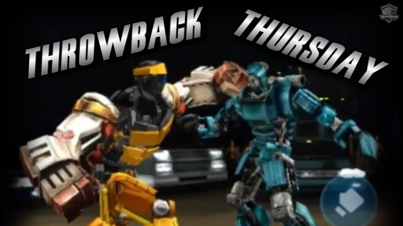 FIRST EVER Real Steel Mobile Gameplay Upload | THROWBACK THURSDAY - YouTube