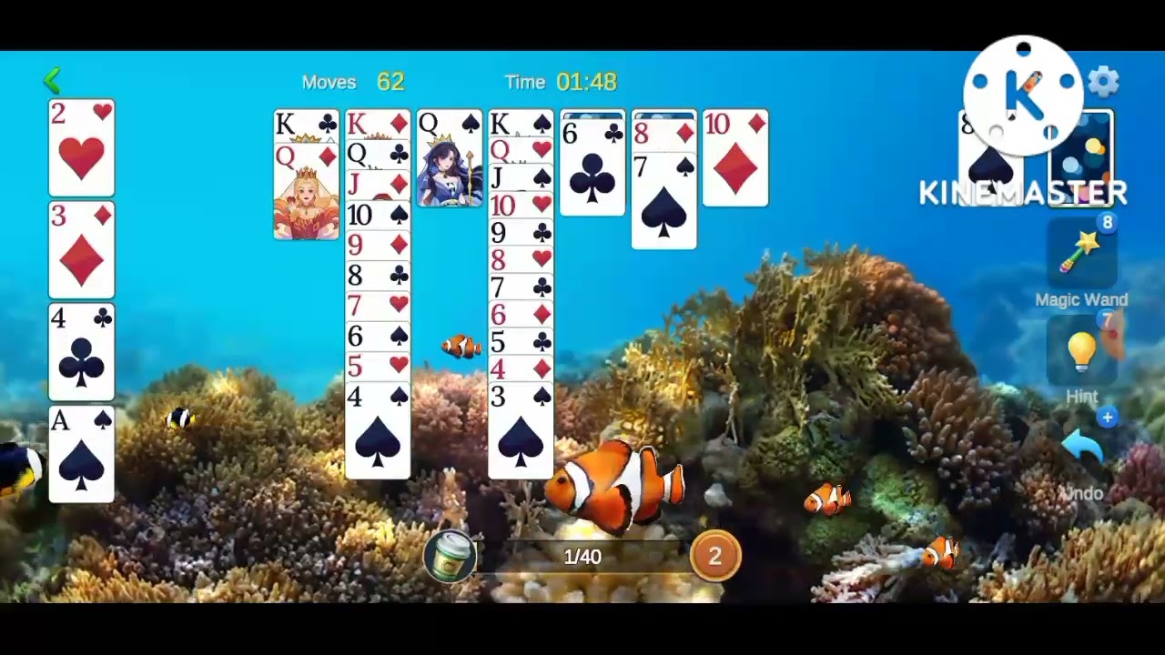 Classic Solitaire Play Level 93 - YouTube