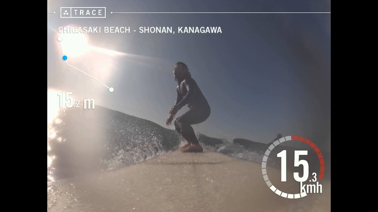 Trace: Surfing - Keiju Kita at Chigasaki Beach - Shonan - YouTube