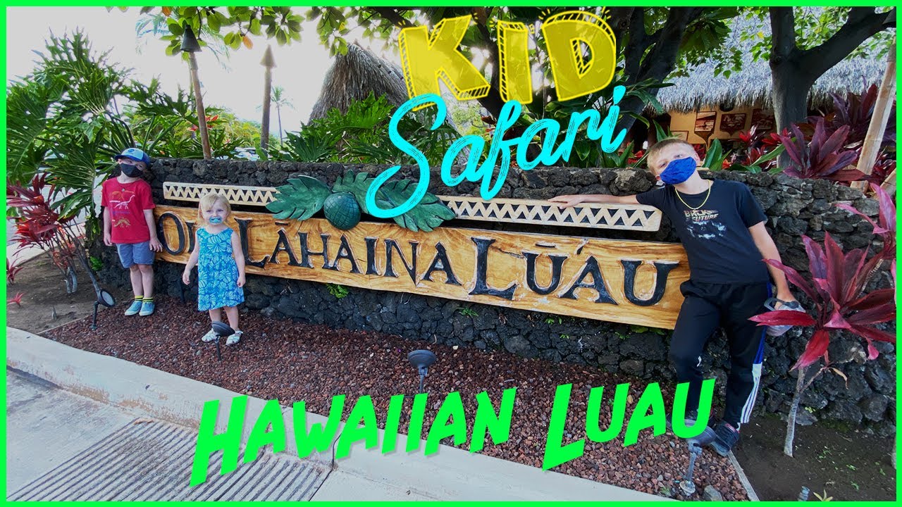 Hawaiian Luau Kid Safari - YouTube