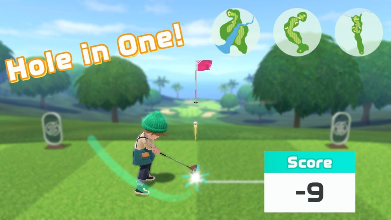 Beating Switch Sports' Special Golf Course in 3 Strokes (Modded) - YouTube