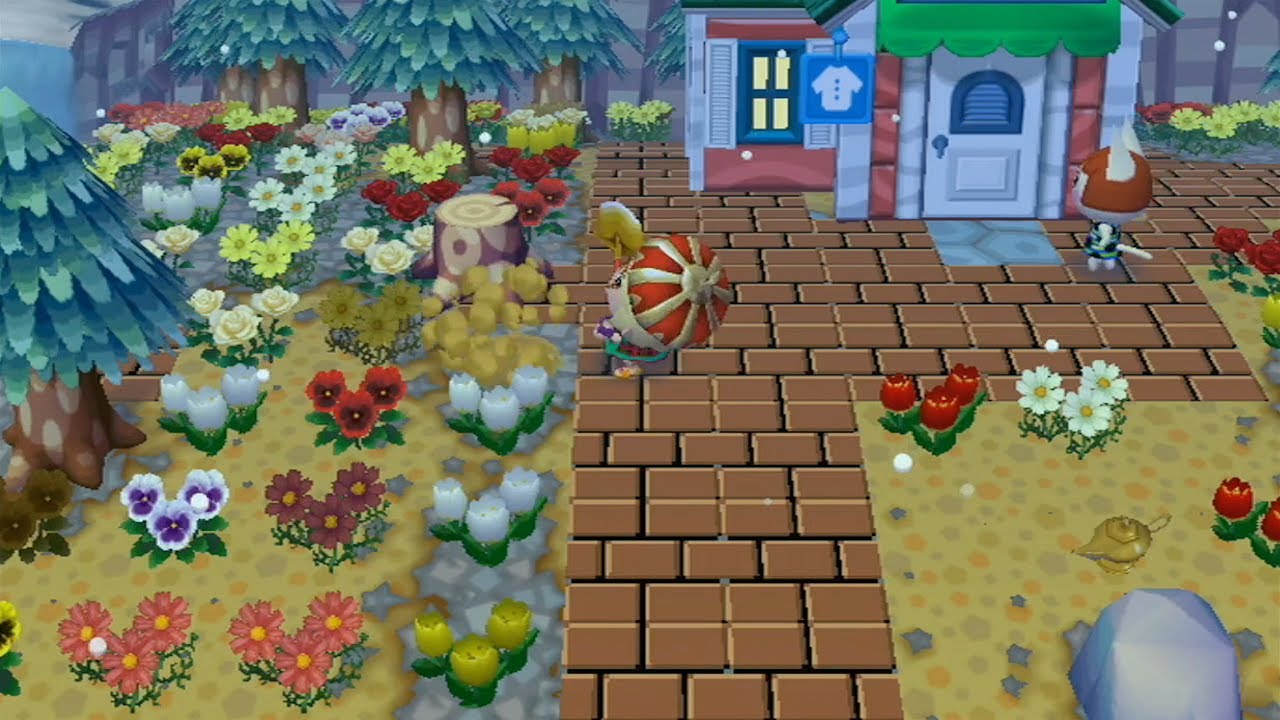 [Wii] Animal Crossing: City Folk (Day 297, Part 1) "Snow Falls on Magic ...