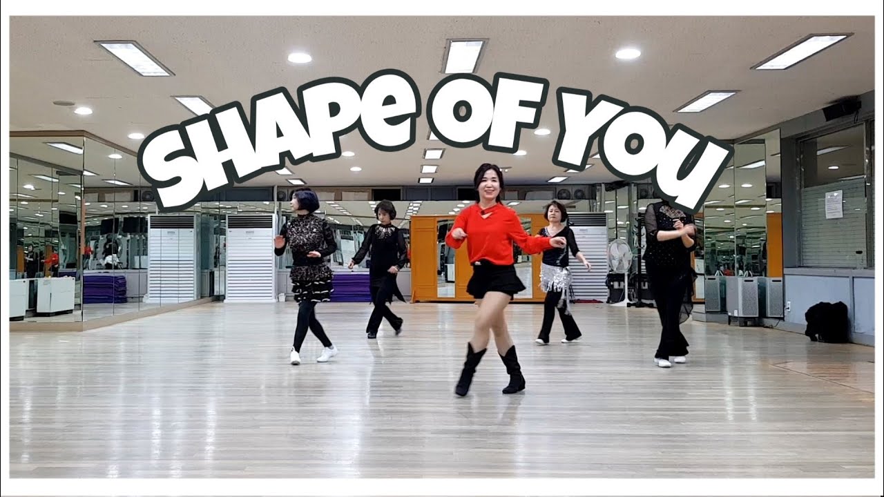 Shape of You Line Dance (Pulse - Samba) - YouTube