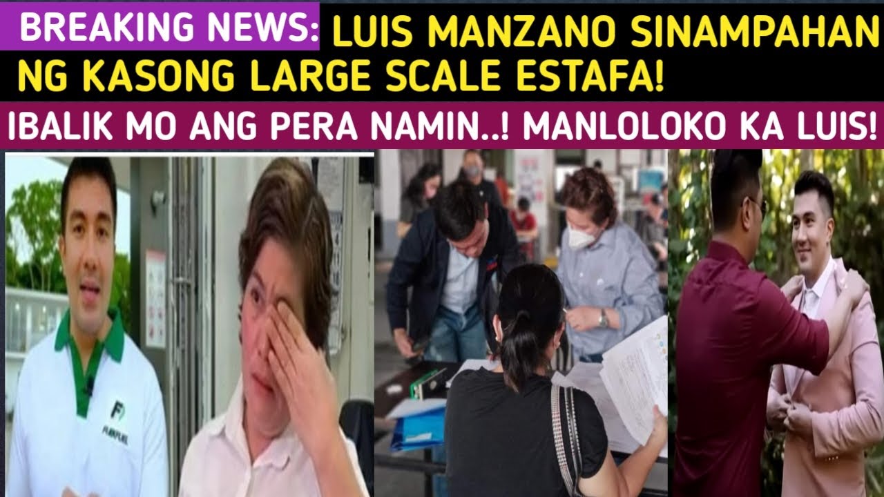 NAGWAWALA NA LUIS MANZANO LARGE SCALE ESTAFA KASONG ISINAMPA NG 30 nagwawala-na-luis-manzano-large-scale-estafa-kasong-isinampa-ng-30