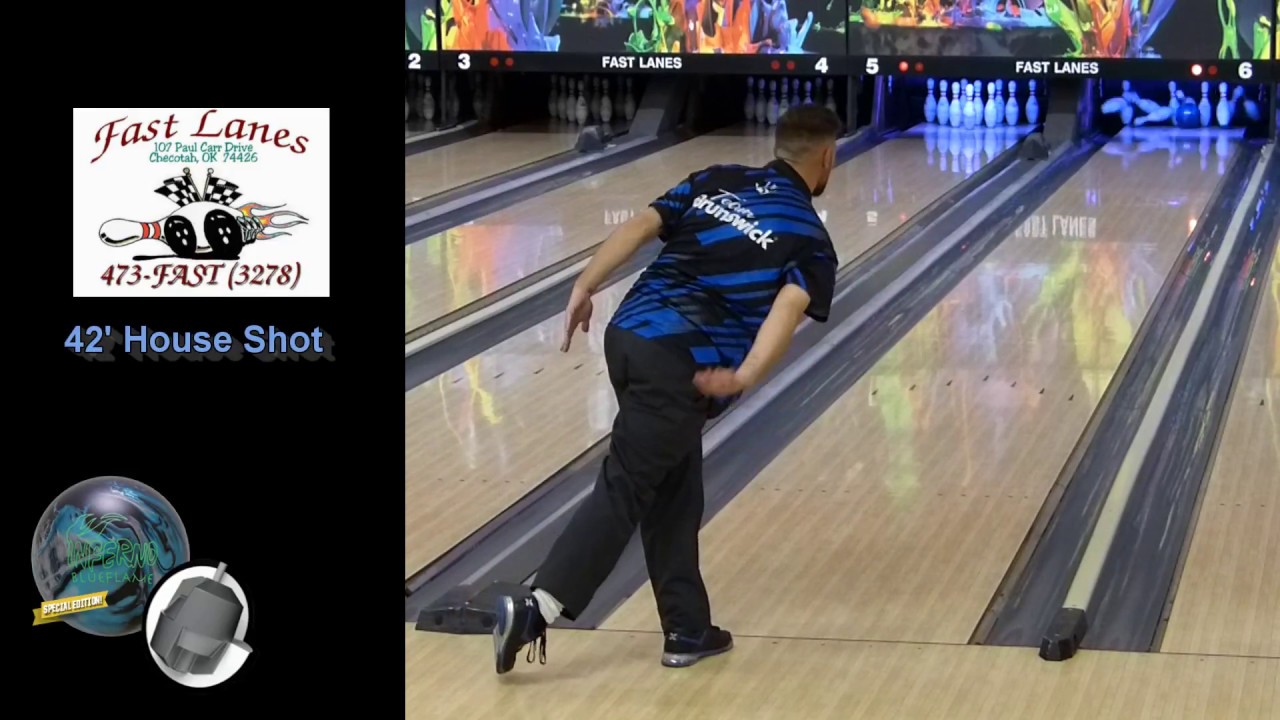 Brunswick Inferno Blue Flame - YouTube