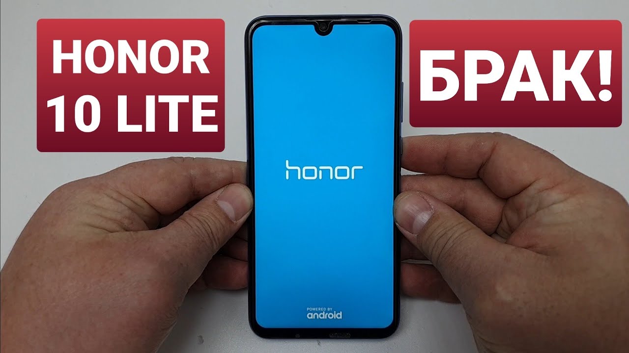 HONOR 10 LITE HRY-LX1 display module peeled off / отклеился дисплейный ...